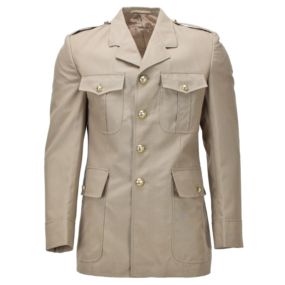 Original Belgium Military Formal Jacket Metal Buttons Shoulder Epaulet ...