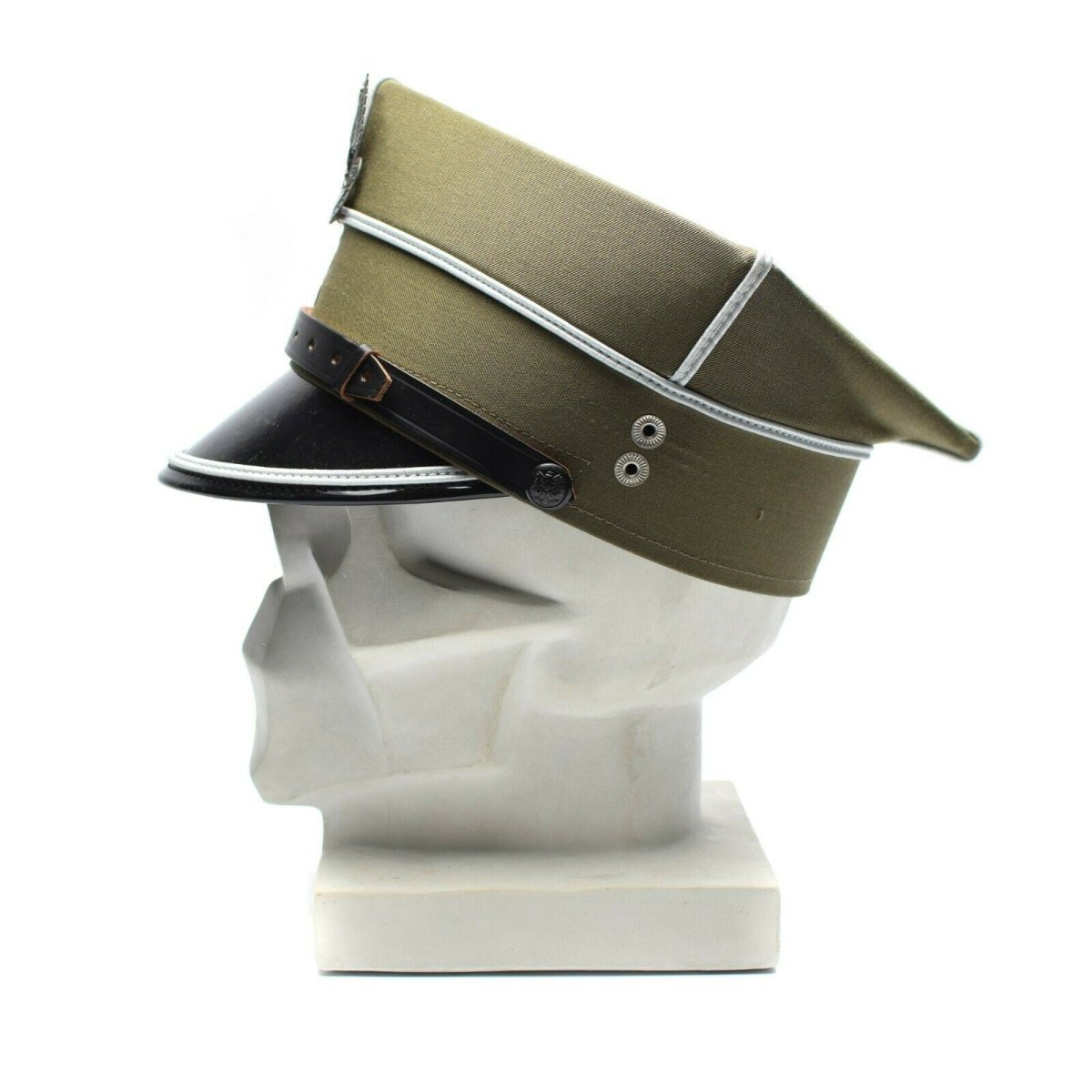 Officer peaked cap Genuine Polish military visor hat Poland army ... Officer peaked cap Genuine Polish military visor hat Poland army ...